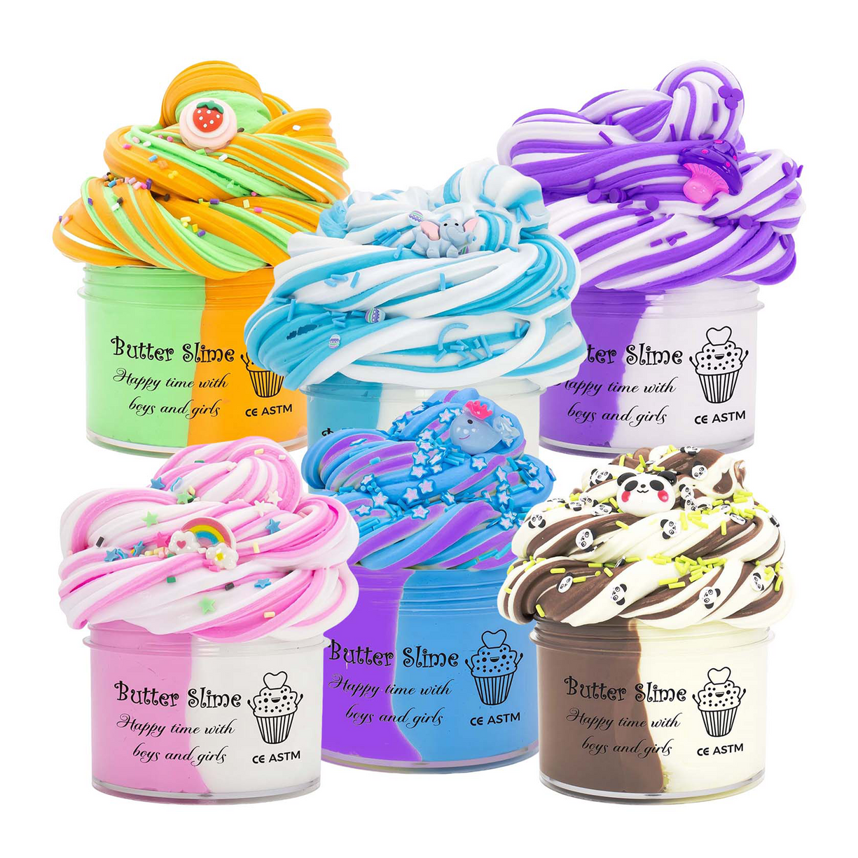 Winsons-Best Slimes,tie dye,diy toy set,paint