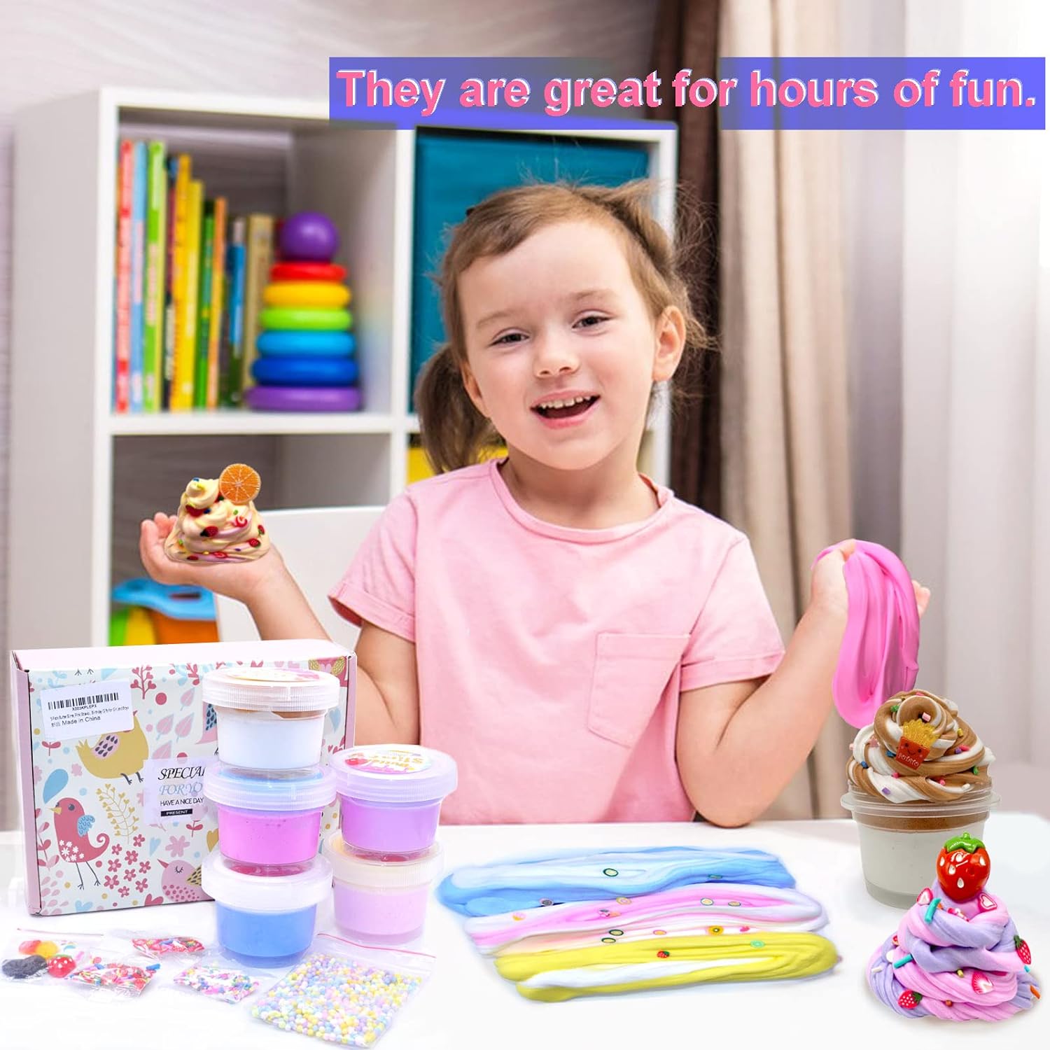 Winsons-Best Slimes,tie dye,diy toy set,paint